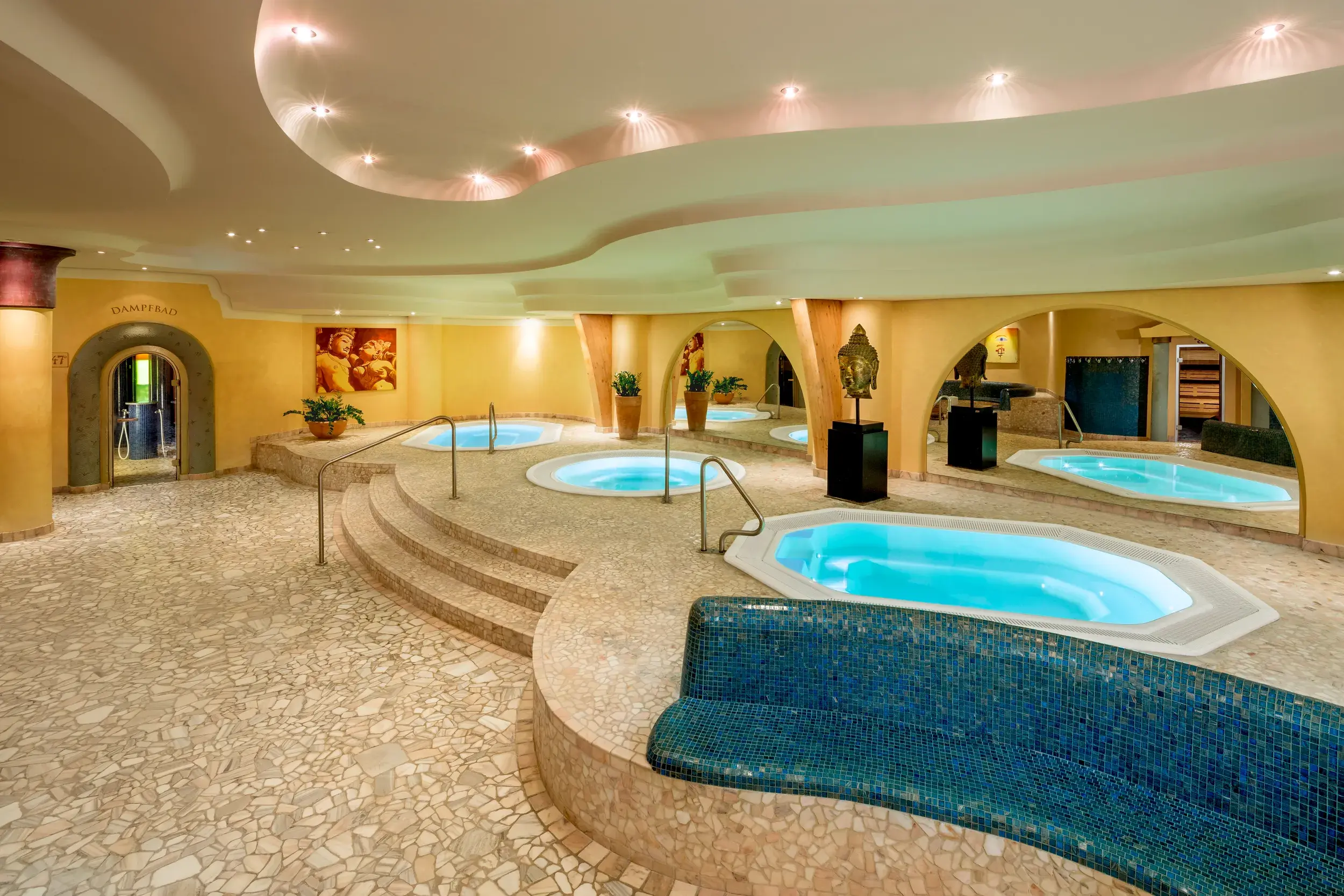 Wellness-Spas in Berlin mit Dampfbad und Saunen | David Lloyd Meridian